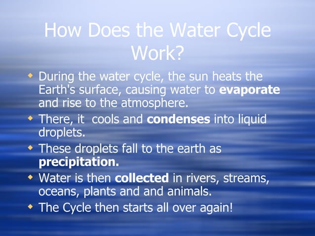 Watercycle I I | PPT