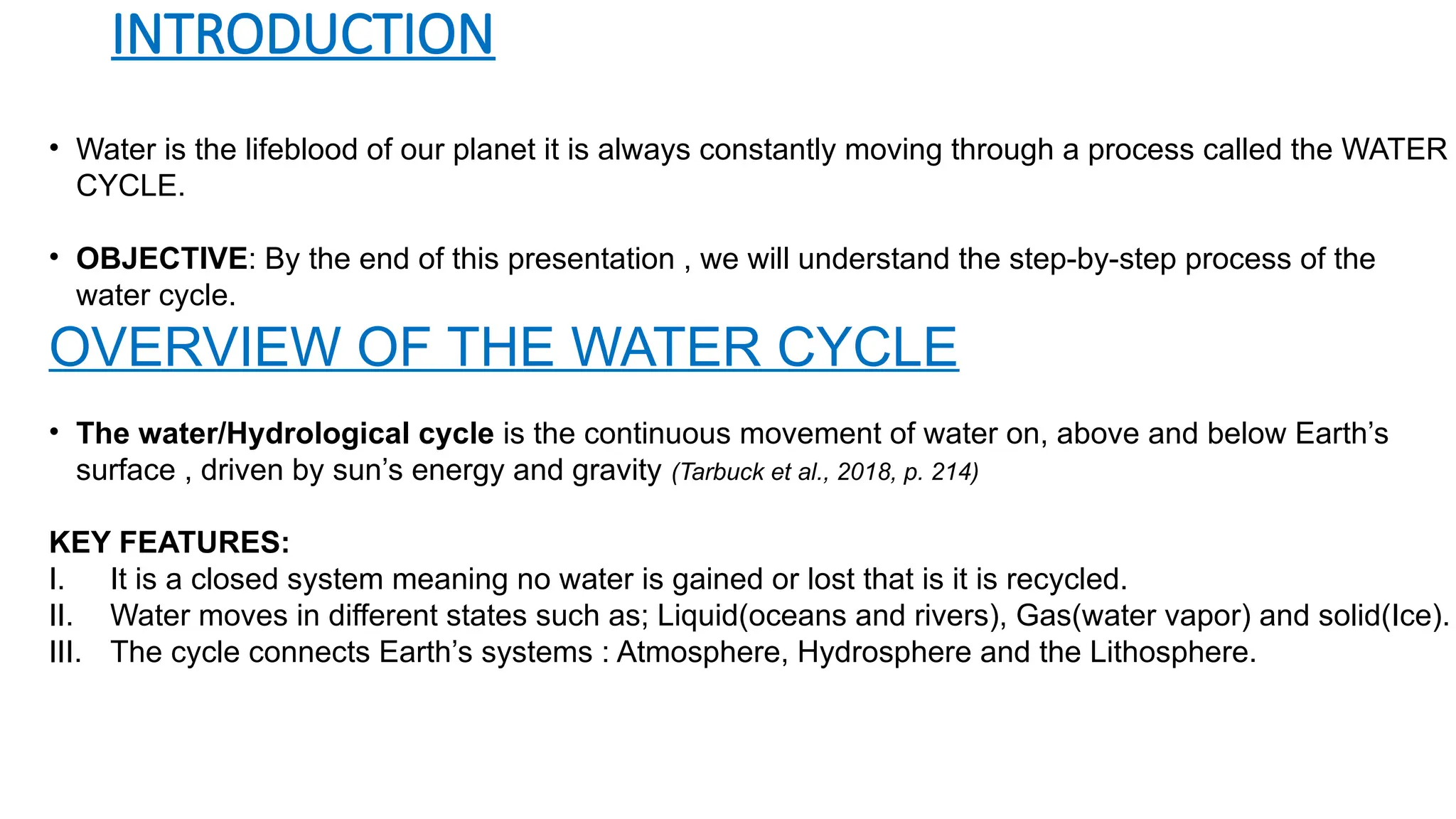 Earth’s Water Cycle: Evaporation to Rain | PPTX