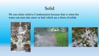 Water Cycle and Matter | PPT