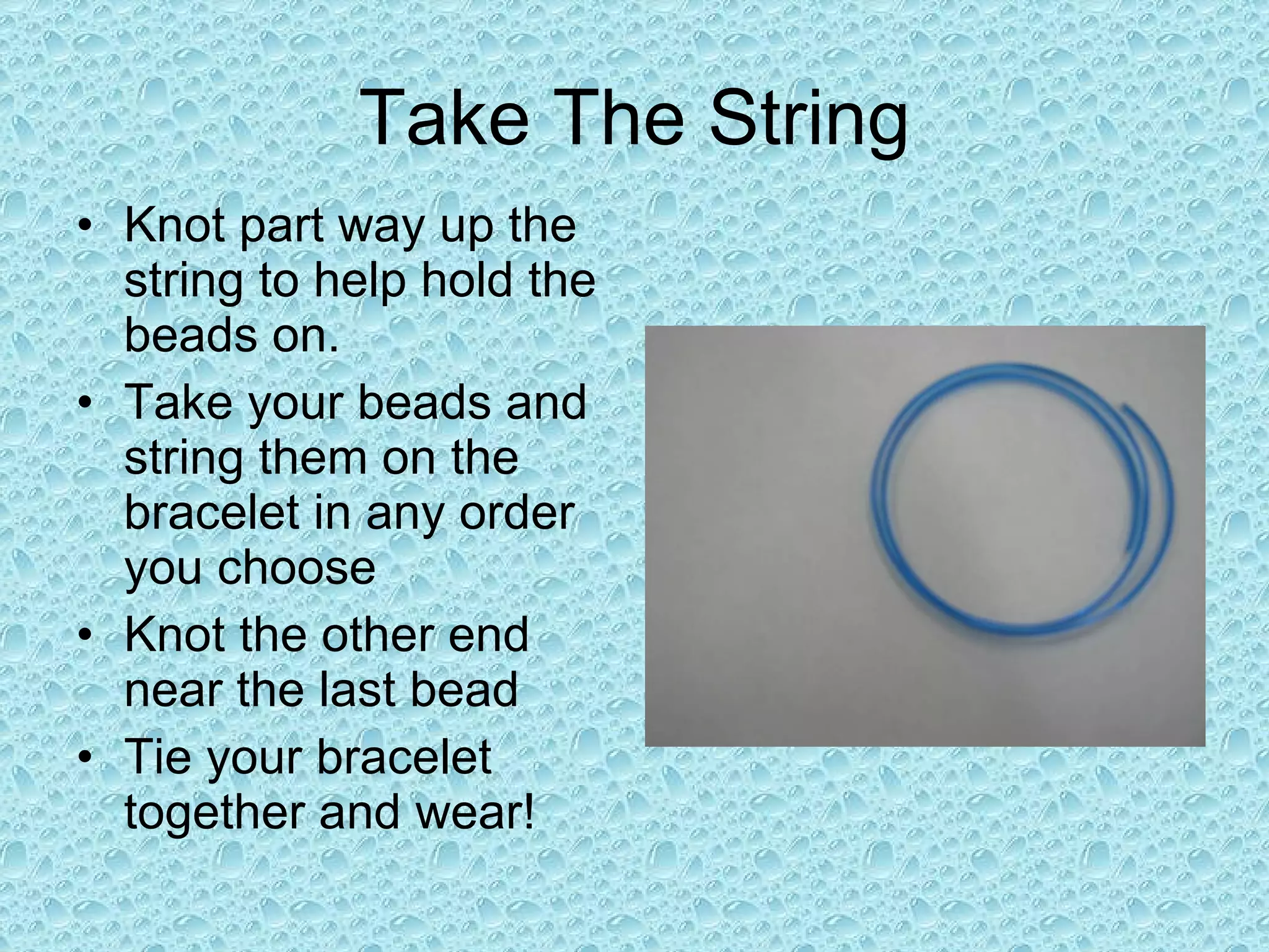 Water Cycle Bracelet | PPT