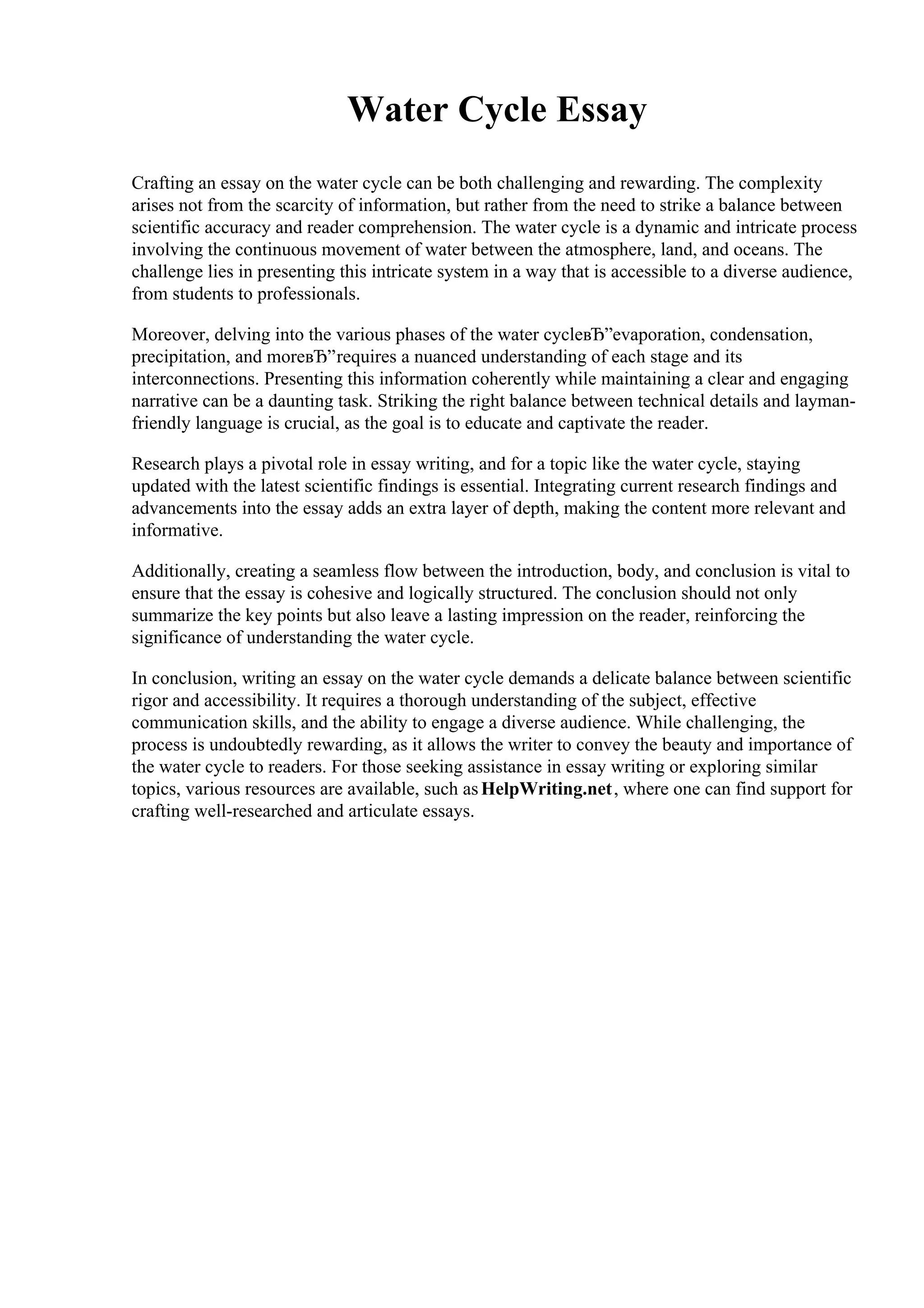 Water Cycle Essay.pdf