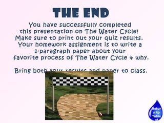 Water cycle ppt | PPT