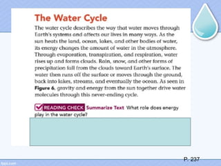 water cycle ppt.ppt water in atmosphere grade 6 science elevate | PPT