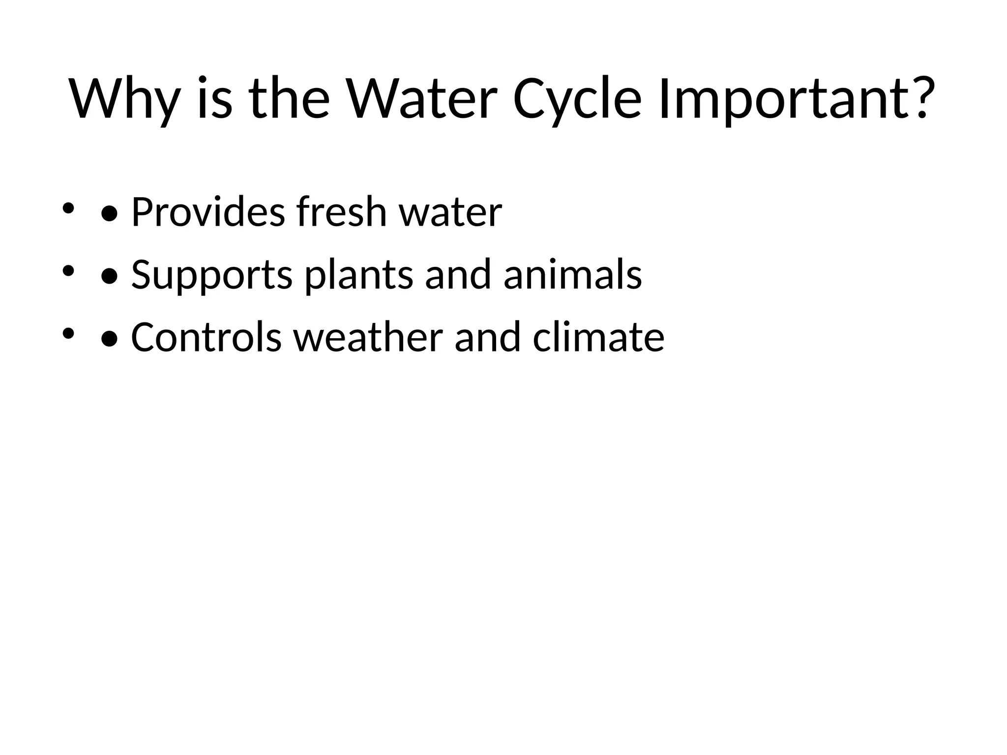 Understanding the Water Cycle on Earth!! | PPTX
