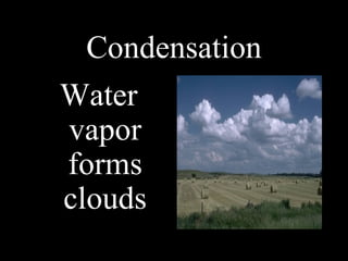 Water cycle (science) | PPT