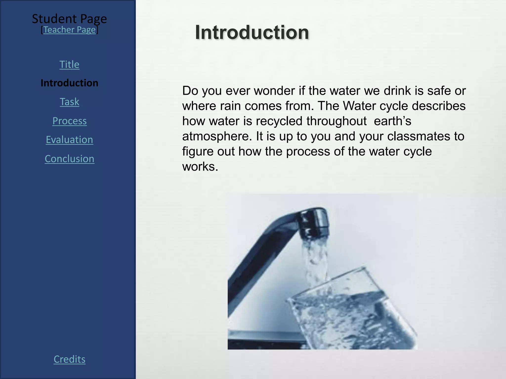 Water cycle webquest | PPT