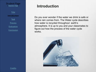 Water cycle webquest | PPT