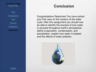 Water cycle webquest | PPT