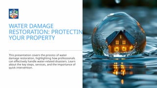 Water damage restoration Cary NC . ppt RDU | PPT