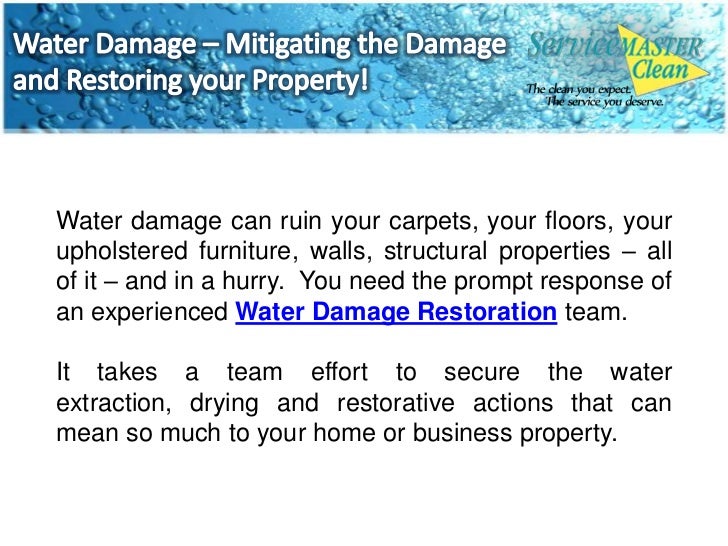 Water damage mitigating the damage and restoring your property! Water damage mitigating the damage and restoring your property!
