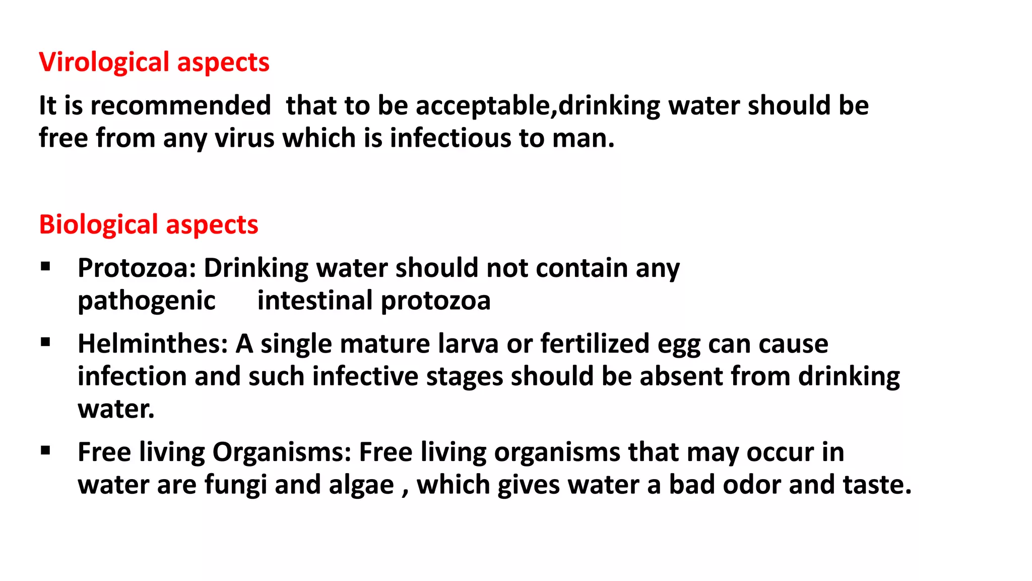 WATER (PUBLIC HEALTH DENTISTRY) | PPTX