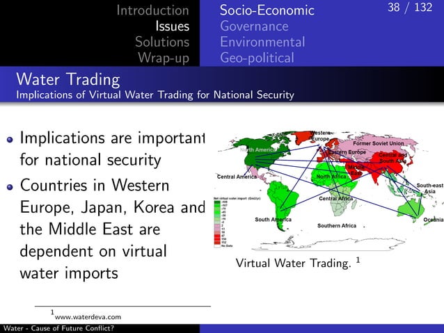Water, source of conflict ? | PDF