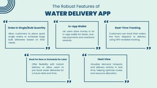 Water Delivery App Development On Demand Water Delivery Business ...
