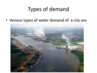 Water demand | PPTX