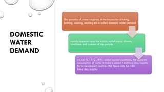 Water Demand - Type of Demands (ppt-2).pptx