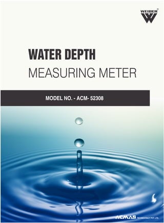 Water depth measuring meter | PDF