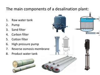 Water desalination plant (RO).pptx