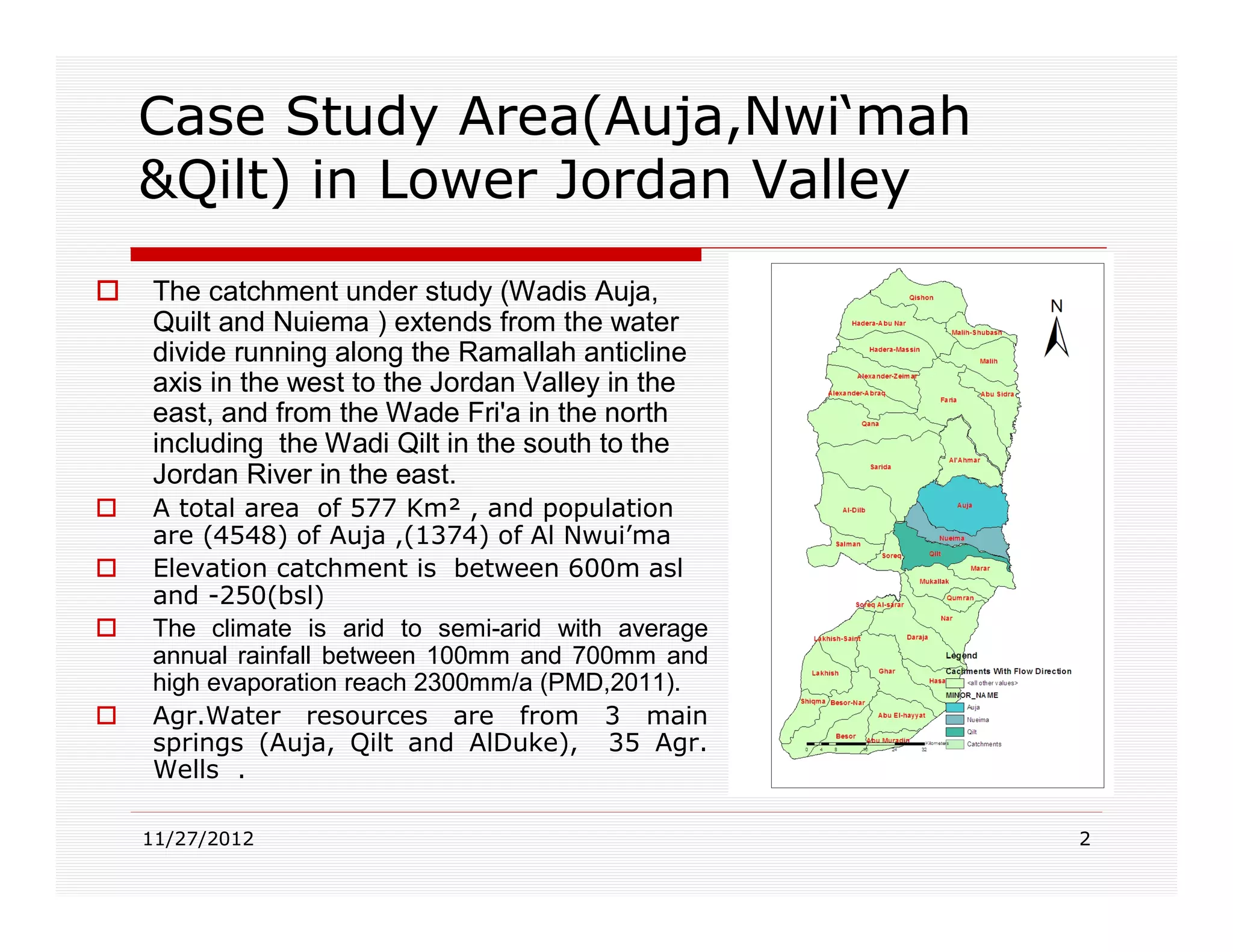 Water development strategies fro the agriculture sector in the lower ...