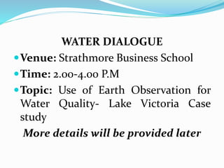 Water dialogue | PPTX