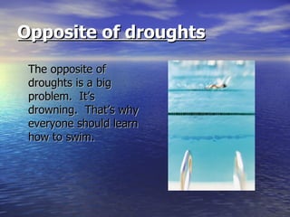 Water Disasters | PPT