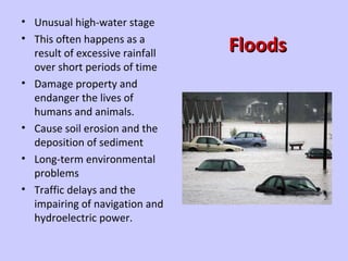 Water disasters | PPT
