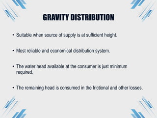 Water distribution system | PPT