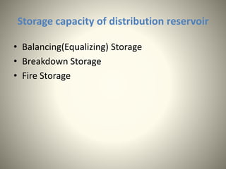 Water distribution | PPTX