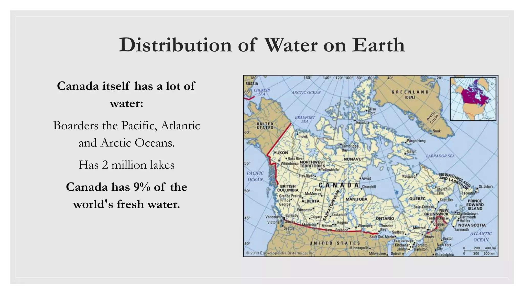 Water distribution | PPTX | Geography | Science