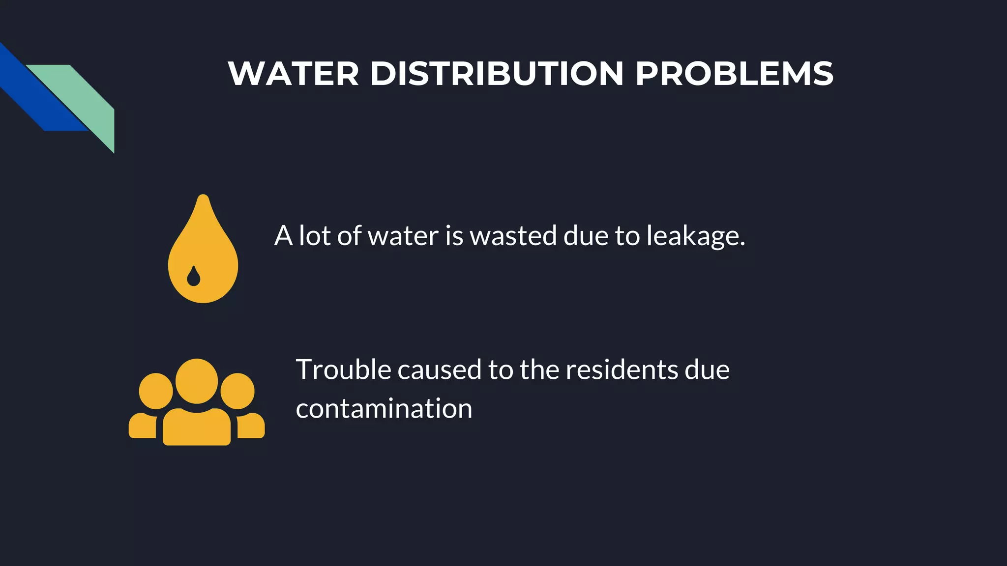 Water Distribution Management - A Design by High School Kids | PPT