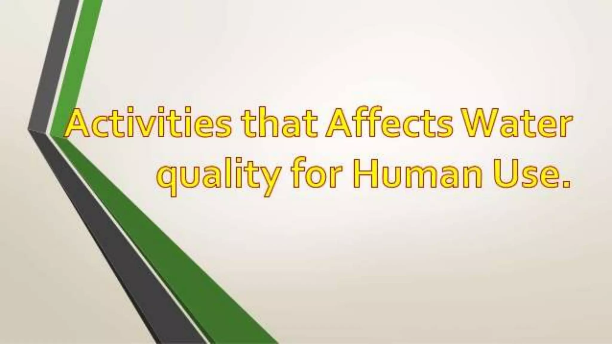 Water distribution on earth | PPTX