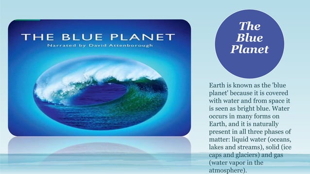 Water distribution on earth | PPTX | Geology | Science