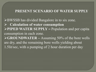Water distribution planning in urban area | PPT