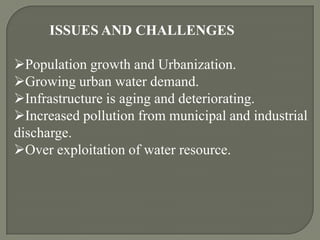 Water distribution planning in urban area | PPTX