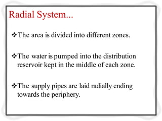 Water distribution system | PPTX