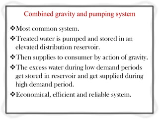 Water Distribution System Ppt
