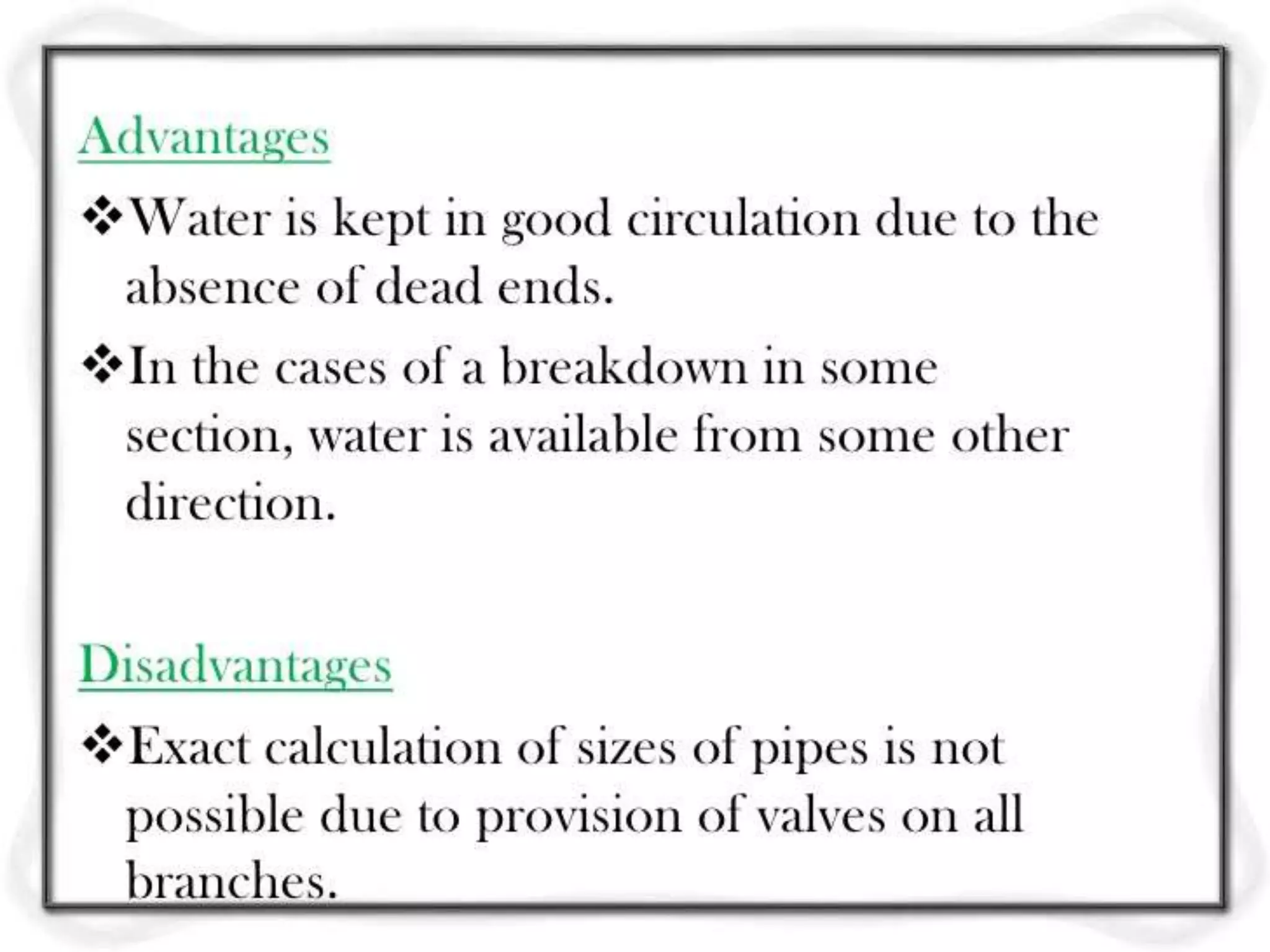 Water Distribution System Pptx
