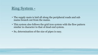WATER DISTRIBUTION SYSTEM.pptx civil engineering | PPTX