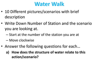 Water Notes | PPTX