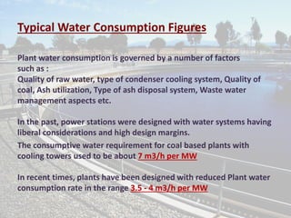 Water Efficiency in Thermal Power plants | PDF