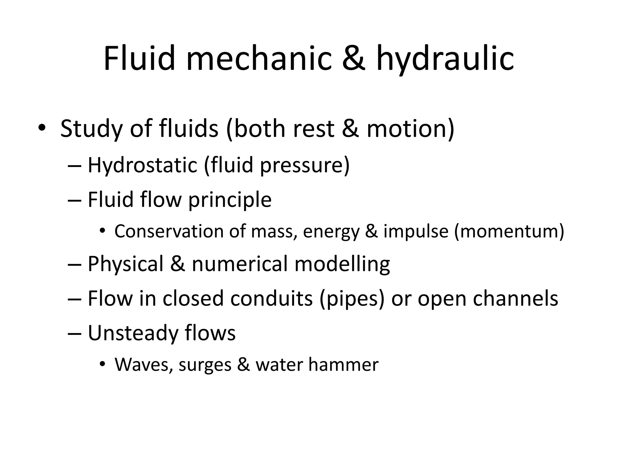 Water engineering | PPTX