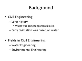 Water engineering | PPTX