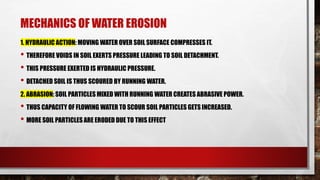 Water erosion | PPTX