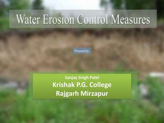 water erosion control.pptx