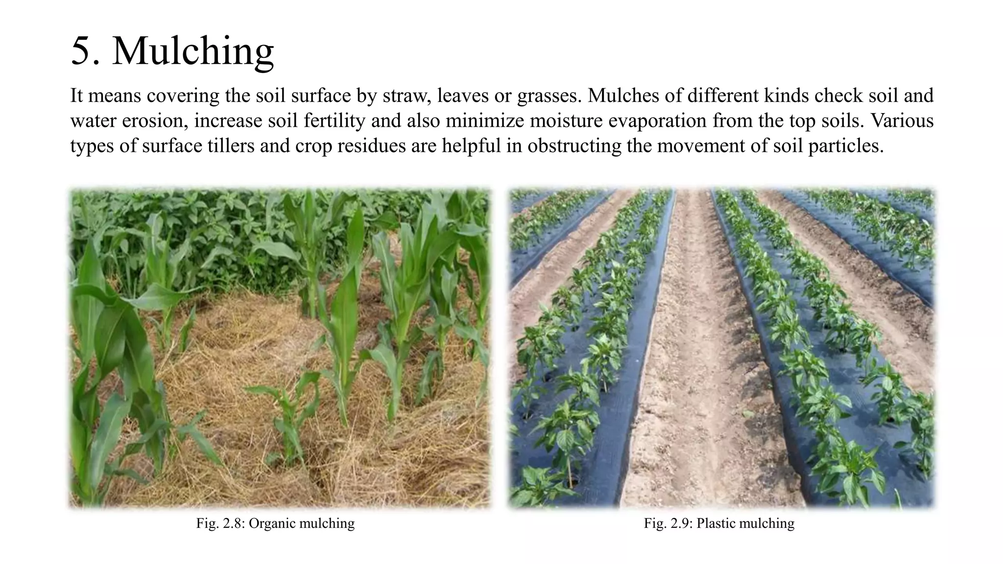 Water erosion control measures | PPT