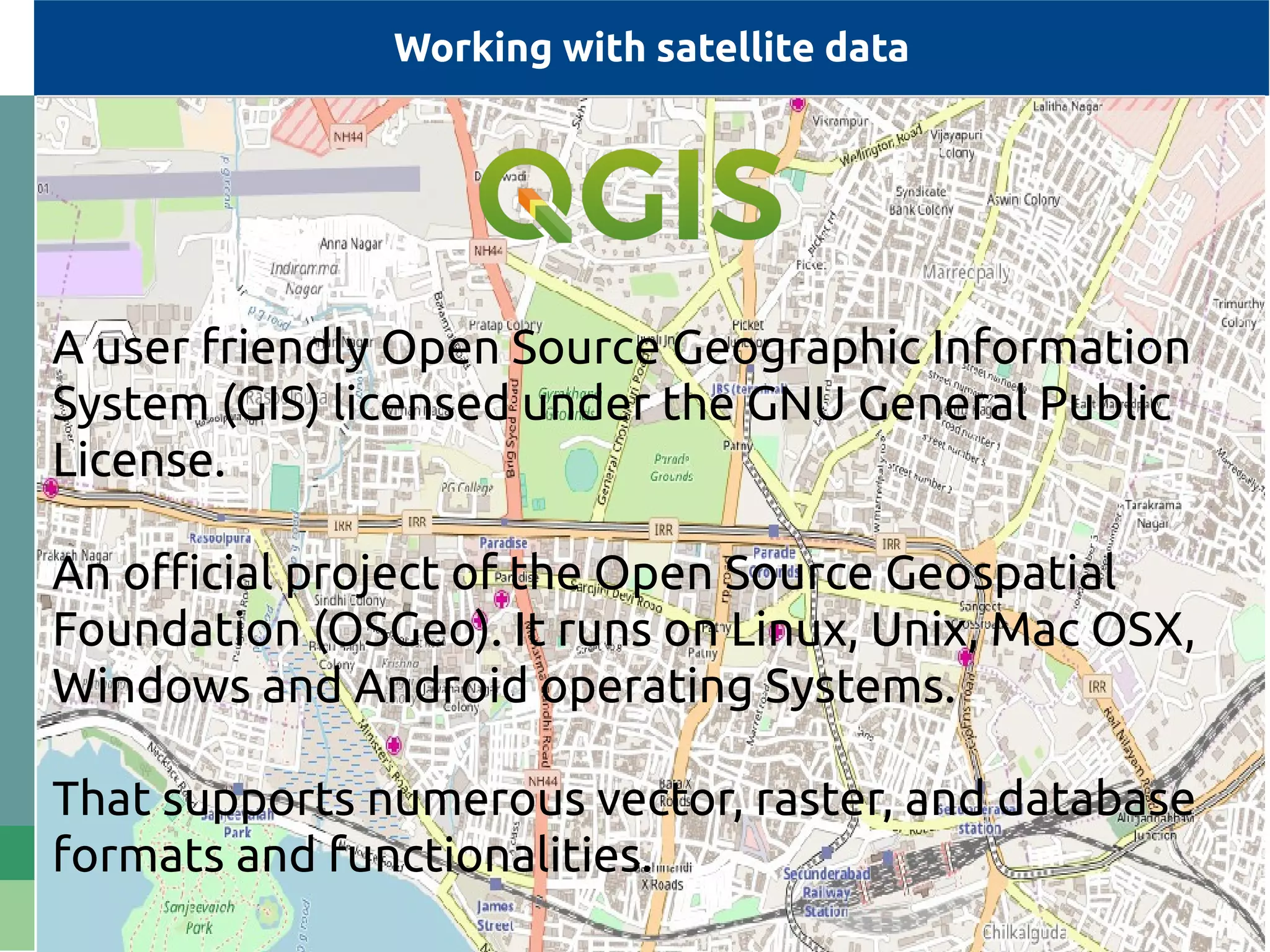 Extraction of surface water bodies using QGIS | PDF