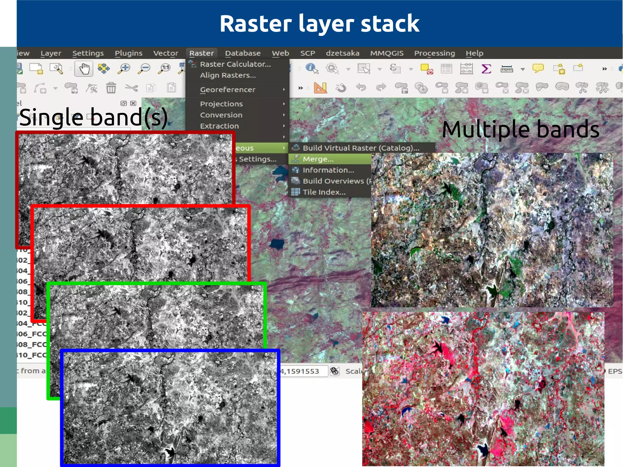 Extraction of surface water bodies using QGIS | PDF