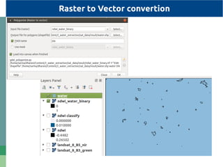 Extraction of surface water bodies using QGIS | PDF