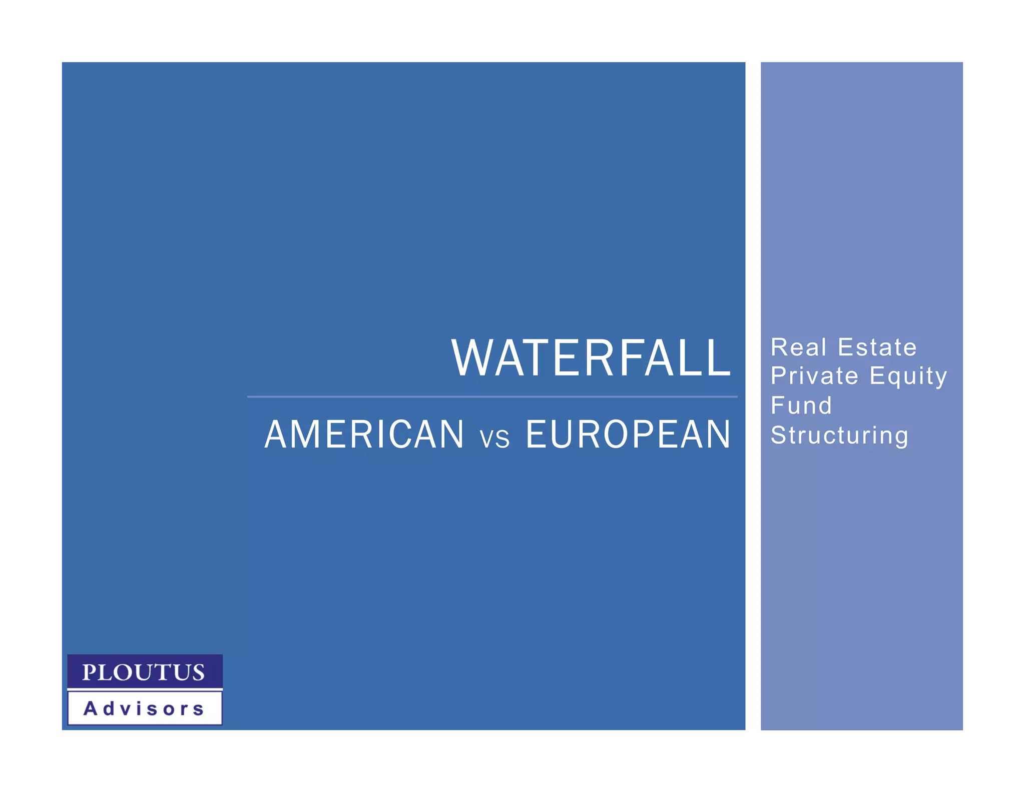 Waterfall - American vs European | PDF