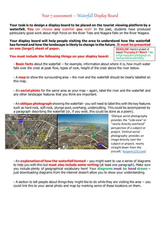 Waterfall assessment | PDF