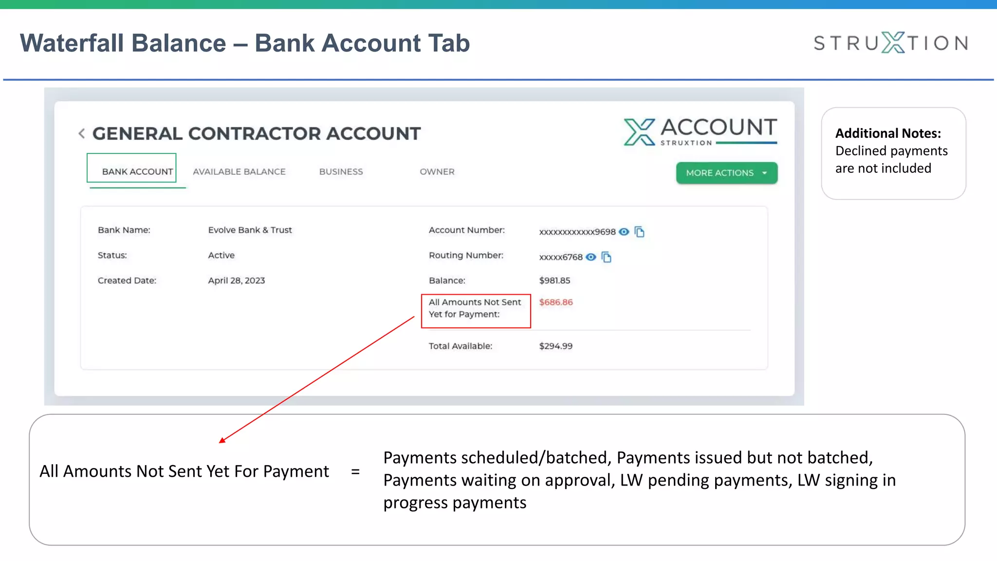 Waterfall Balance Calculation .pptx